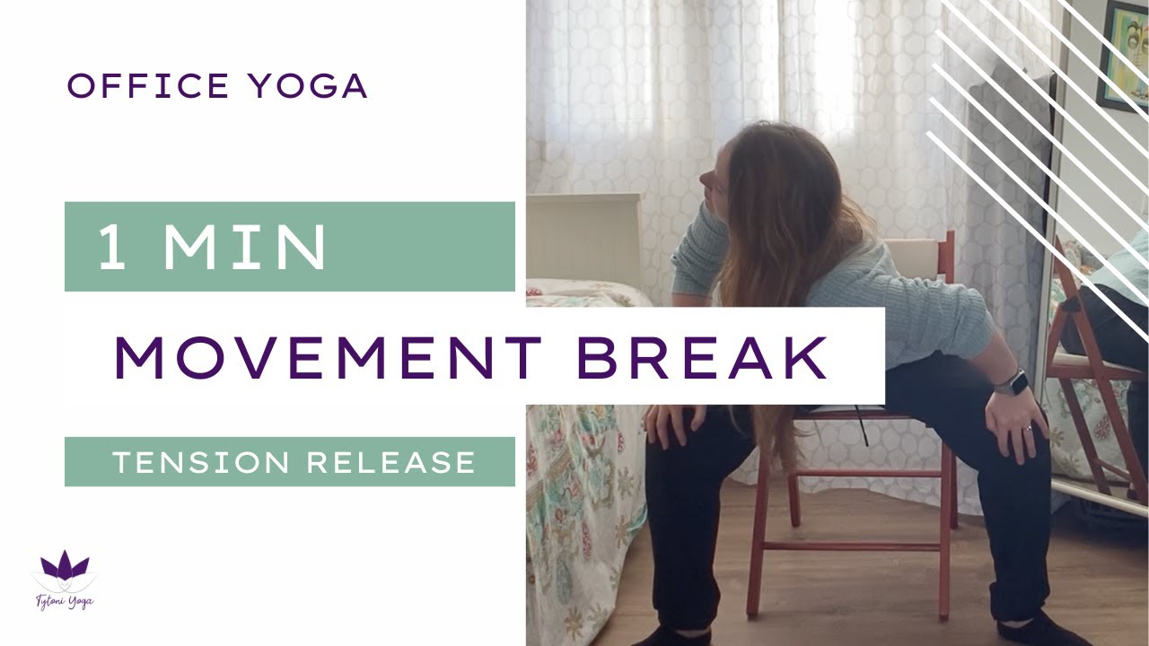 1 Minute Movement Break For Tension Release - YouTube