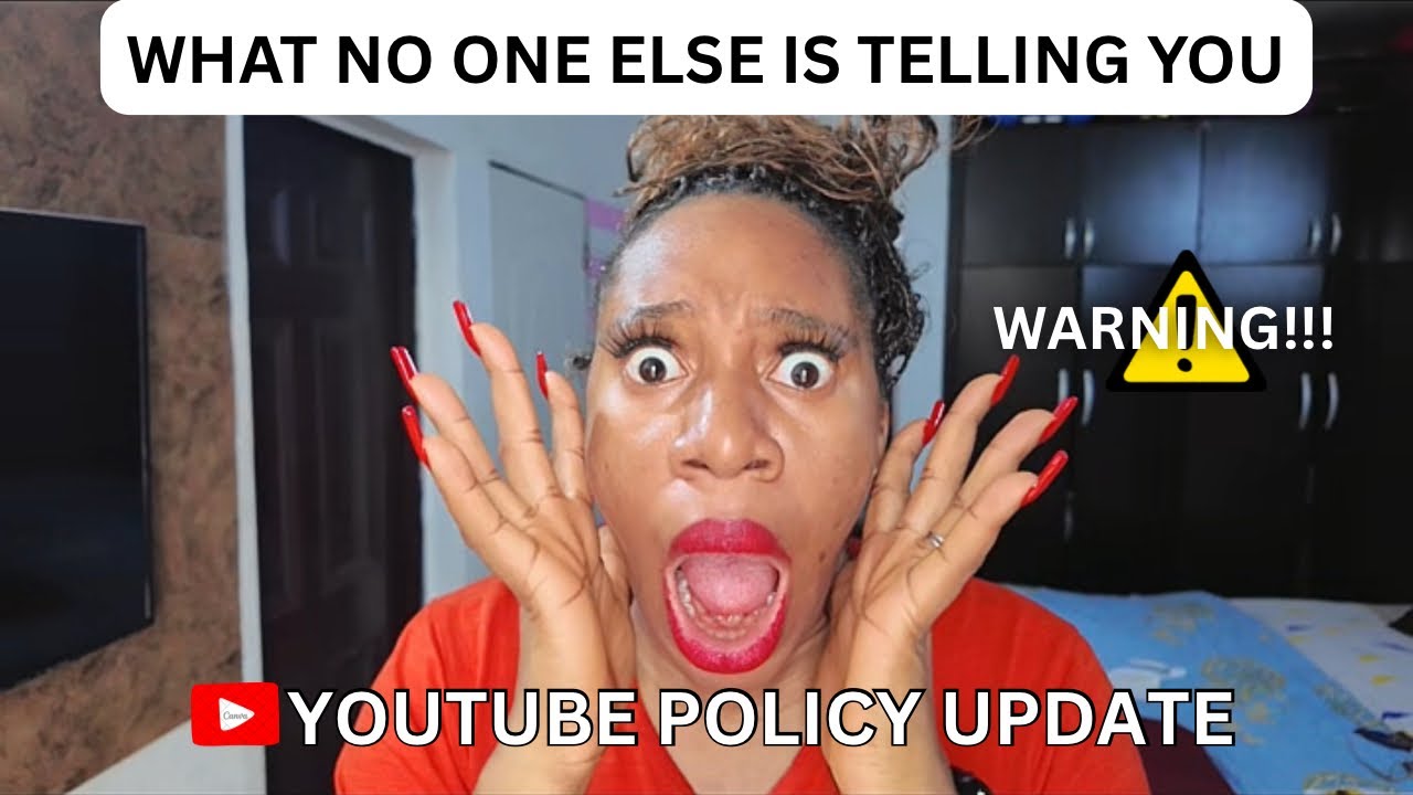 🚨 YOUTUBE POLICY UPDATE 2025 - SAFE IF YOU DO THIS!!! - YouTube