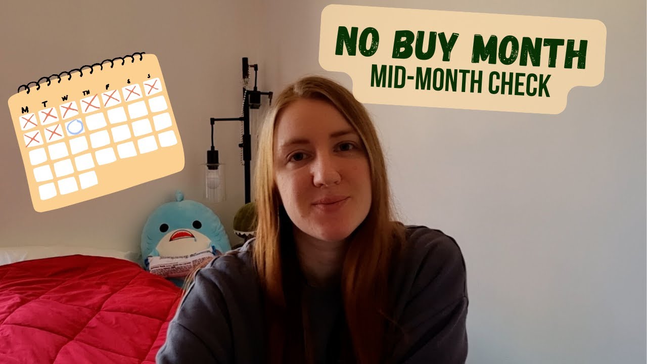 No buy month - mid month check - YouTube