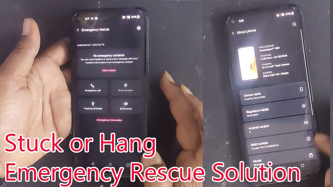 Oneplus Mobile Stuck or Hang in Emergency Rescue Solution | Oneplus ...