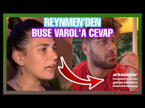 REYNMENDEN BUSE VAROLA CEVAP !!!