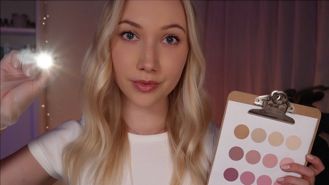 Asmr Eye Exam Color Perception Tests Visual Tests Light Triggers