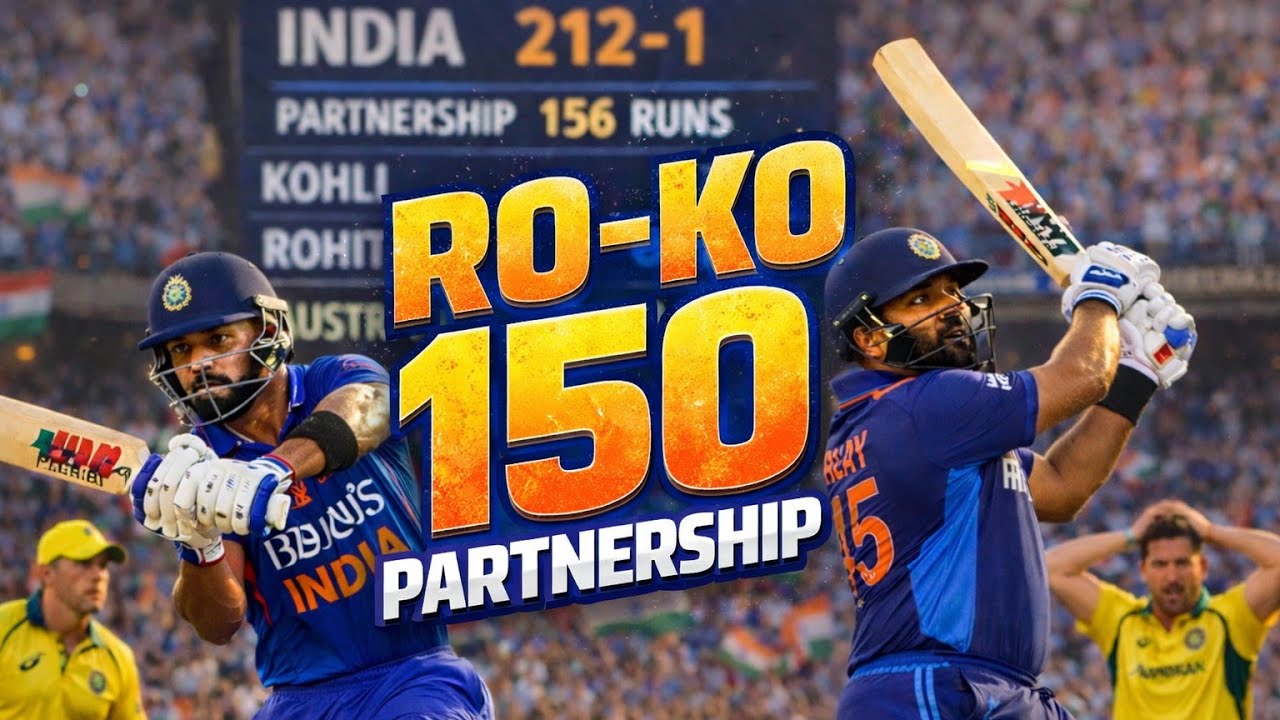 IND vs AUS || RO-KO 150+ PARTNERSHIP || TenaciousGaming || Real Cricket ...