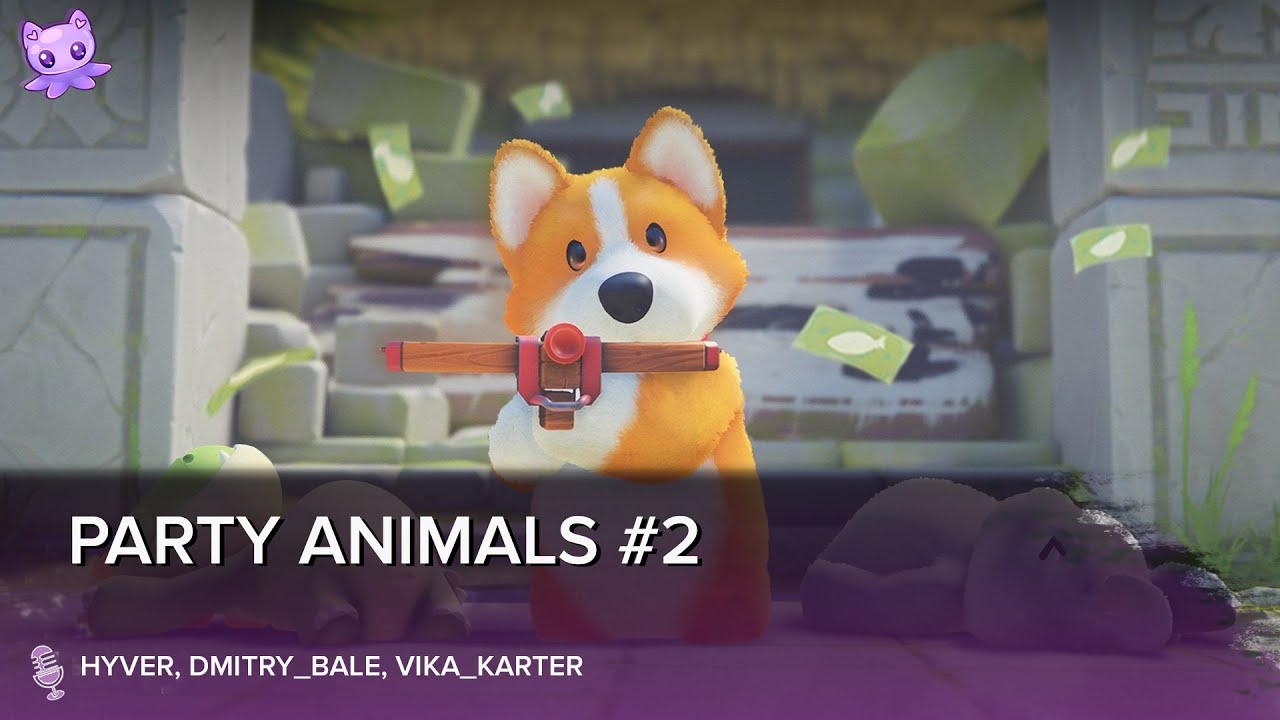 Party Animals #2 | Стрим | sofiko_sculpts - YouTube