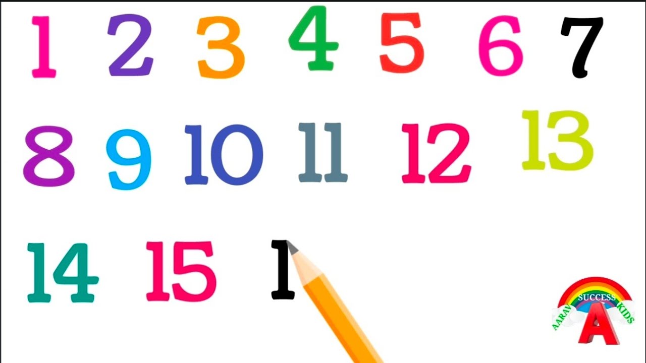 Learn numbers 1 to 35 | 1234 numbers for kids | - YouTube