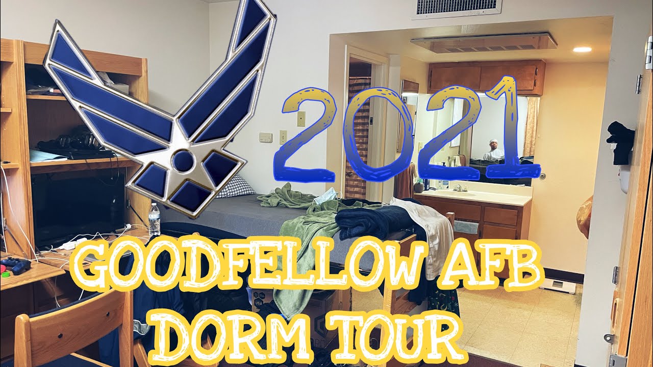 GOODFELLOW AFB || TECH SCHOOL DORM/ROOM TOUR 2021 (PHASE 3) - YouTube