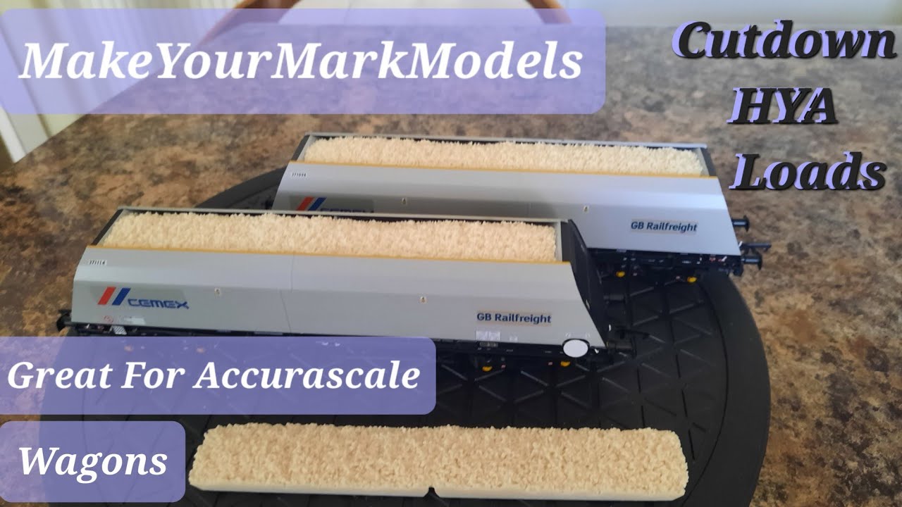 Wagon Loads for Cutdown HYA's by MakeYourMarkModels.com - YouTube