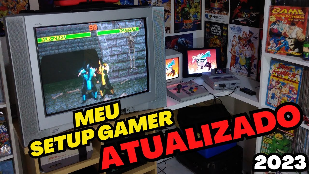 COMO ATUALIZEI MEU SETUP RETROGAMER EM DETALHES - YouTube