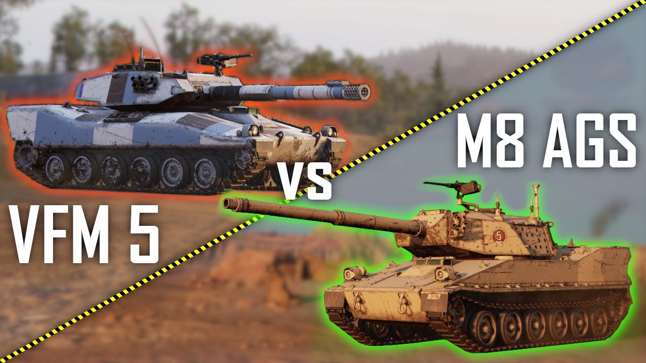 | VFM 5 vs M8 AGS | World of Tanks Console | WoT Console | Awakened ...