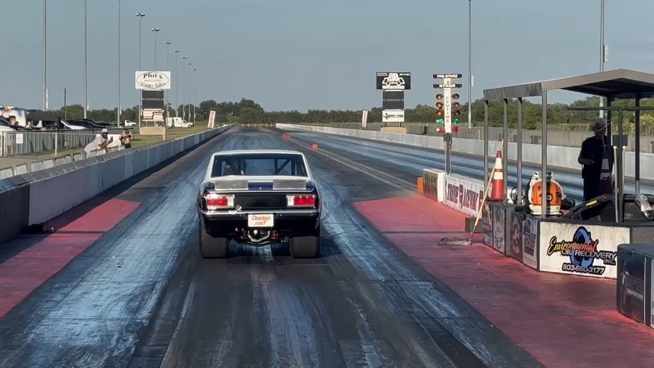 1972 Dodge Colt Drag Car, Slant Six 225 - YouTube