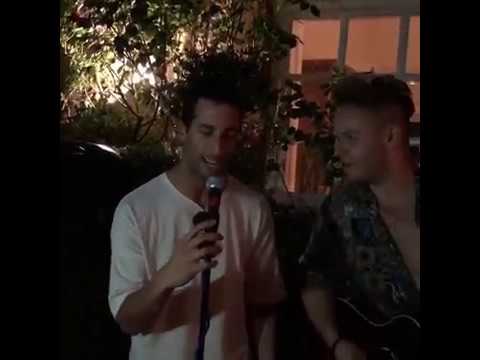 Funny: Daniel Ricciardo singing! - YouTube