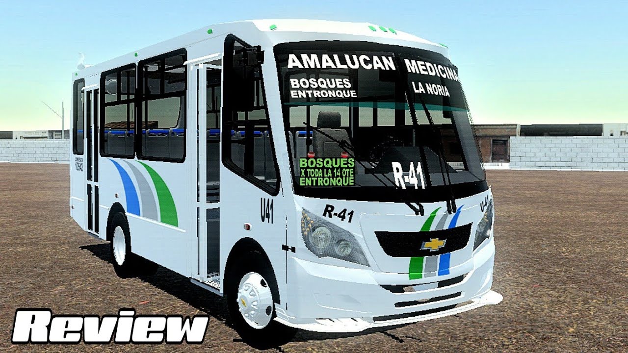 Review - Microbús Chevy 2018 | Ruta 41 | - YouTube