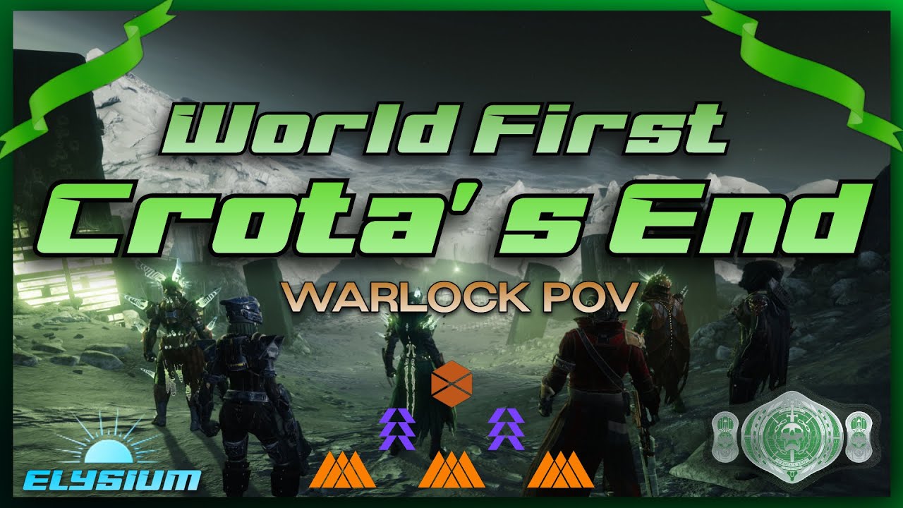 World's First D2 Crota's End - Elysium (HD UPLOAD) - YouTube