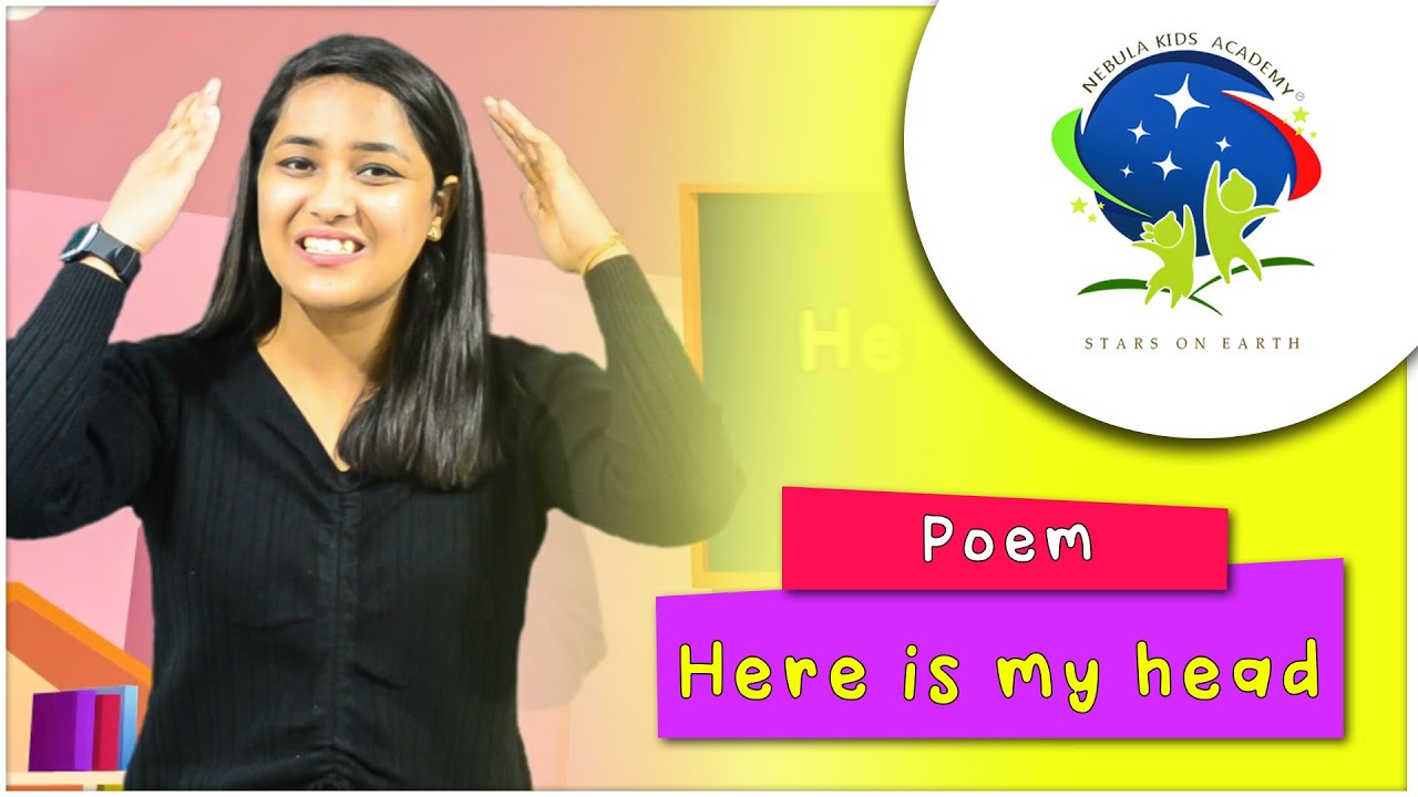 Here is my Head | Rhymes | Nebula kids Academy | A Preschool | NKA ...