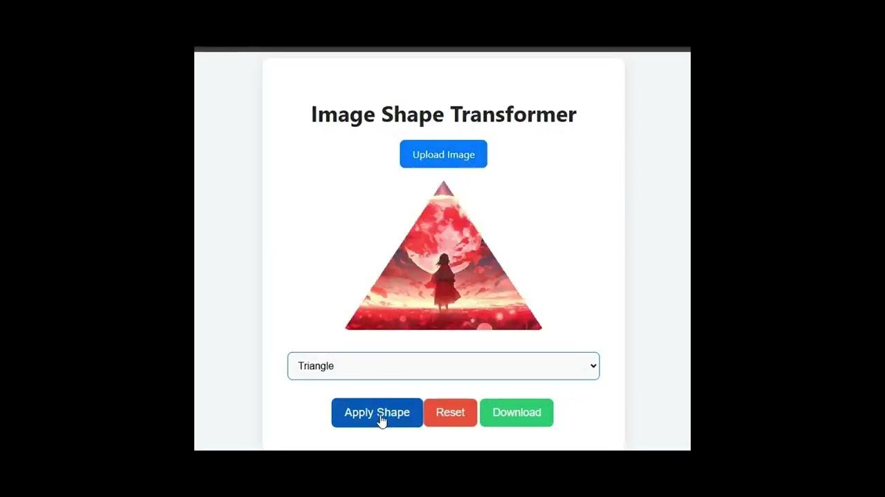 Image Shape Transformer | Jquery Css Html - YouTube