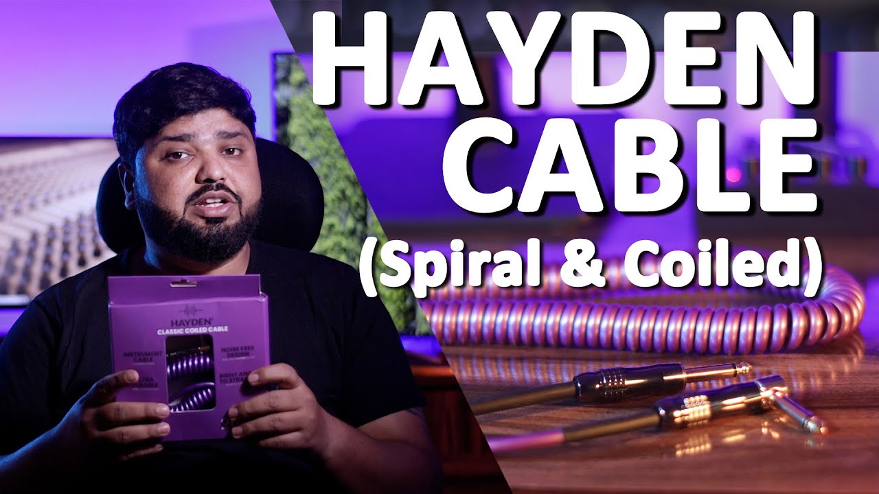 Best Budget Cable for Instruments | Coiled cable | Hayden Instrument ...