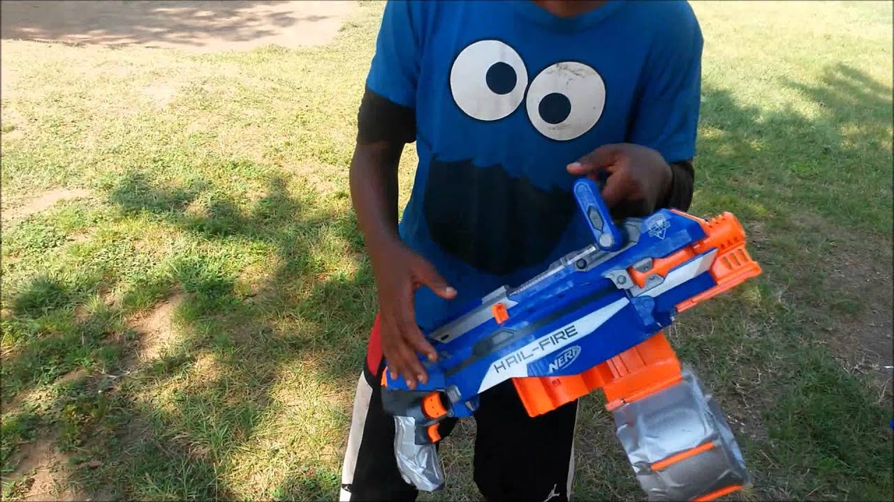 Nerf Squad: Range test - YouTube