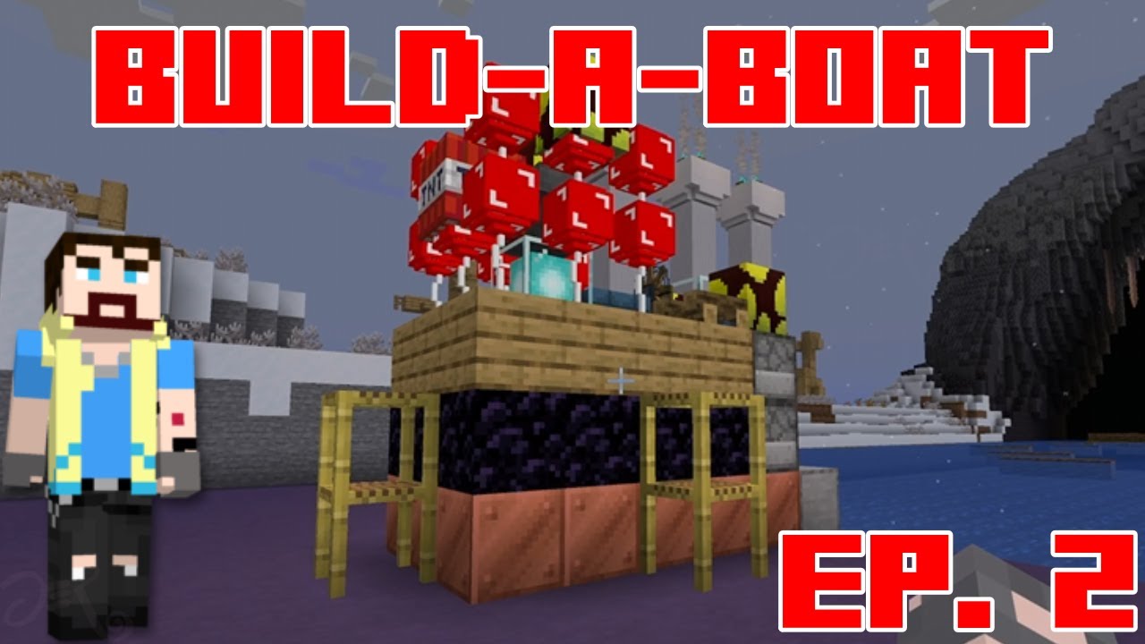 Minecraft Build A Boat Again - YouTube