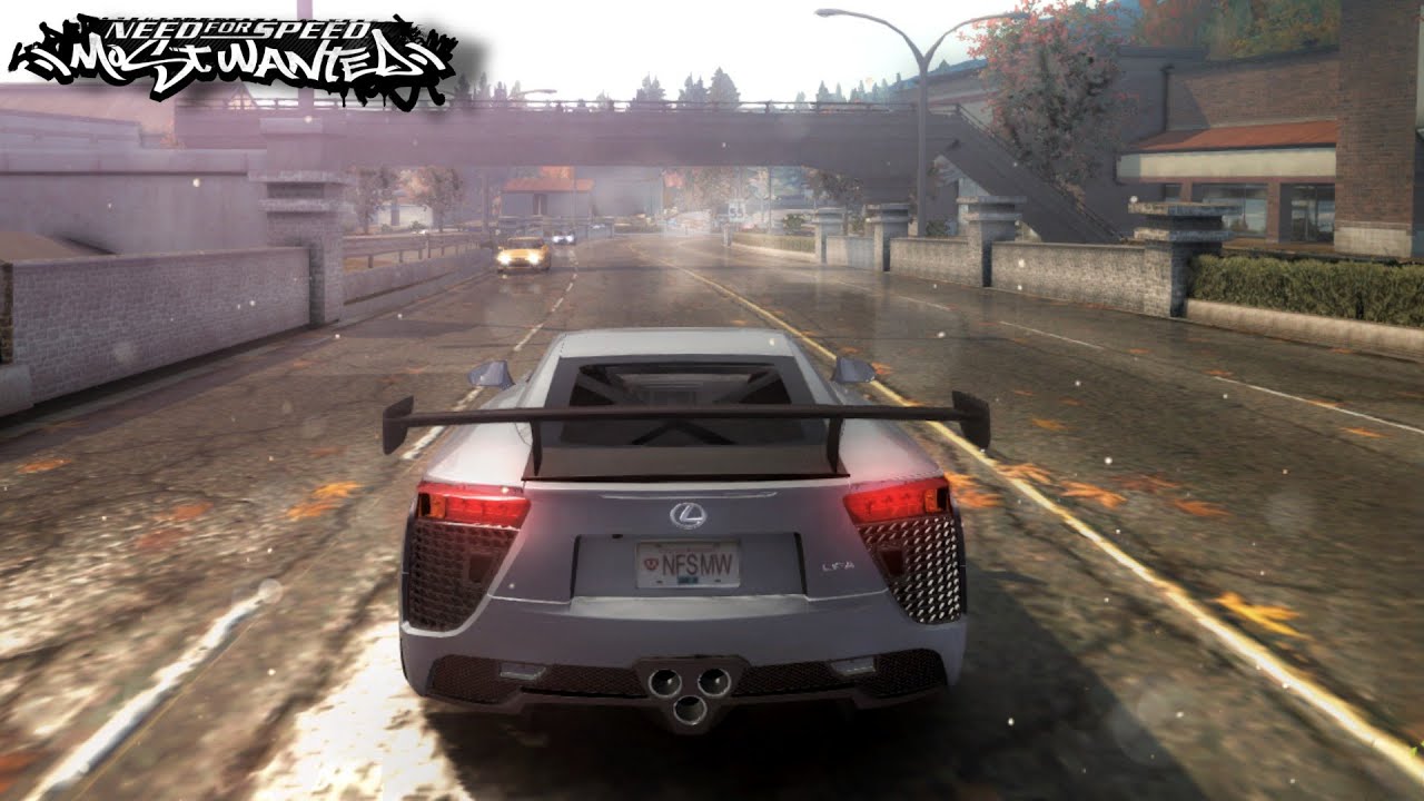 Need for Speed Most Wanted Remastered-Lexus LFA Customization And ...
