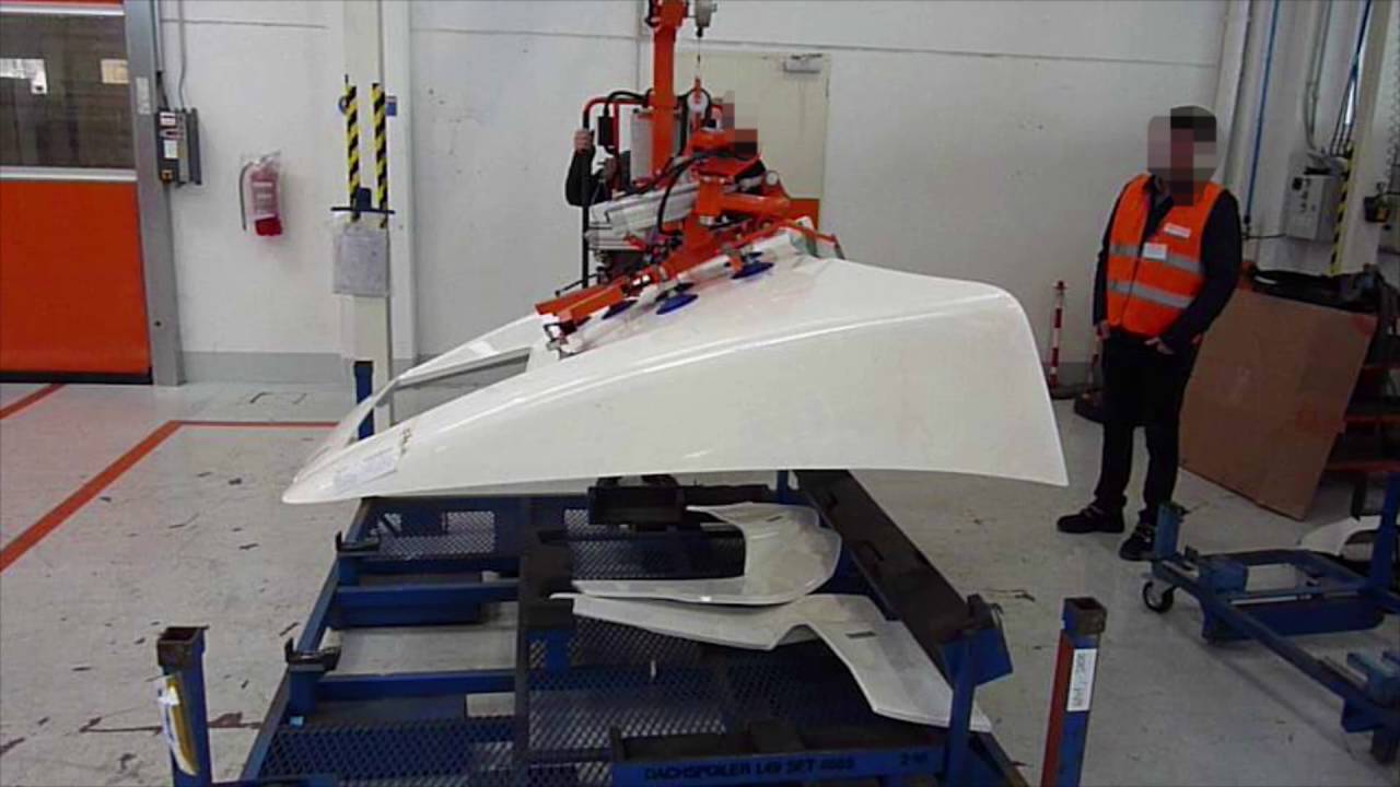 Zeilhofer handling: LKW Dachspoiler / truck roof spoiler - YouTube