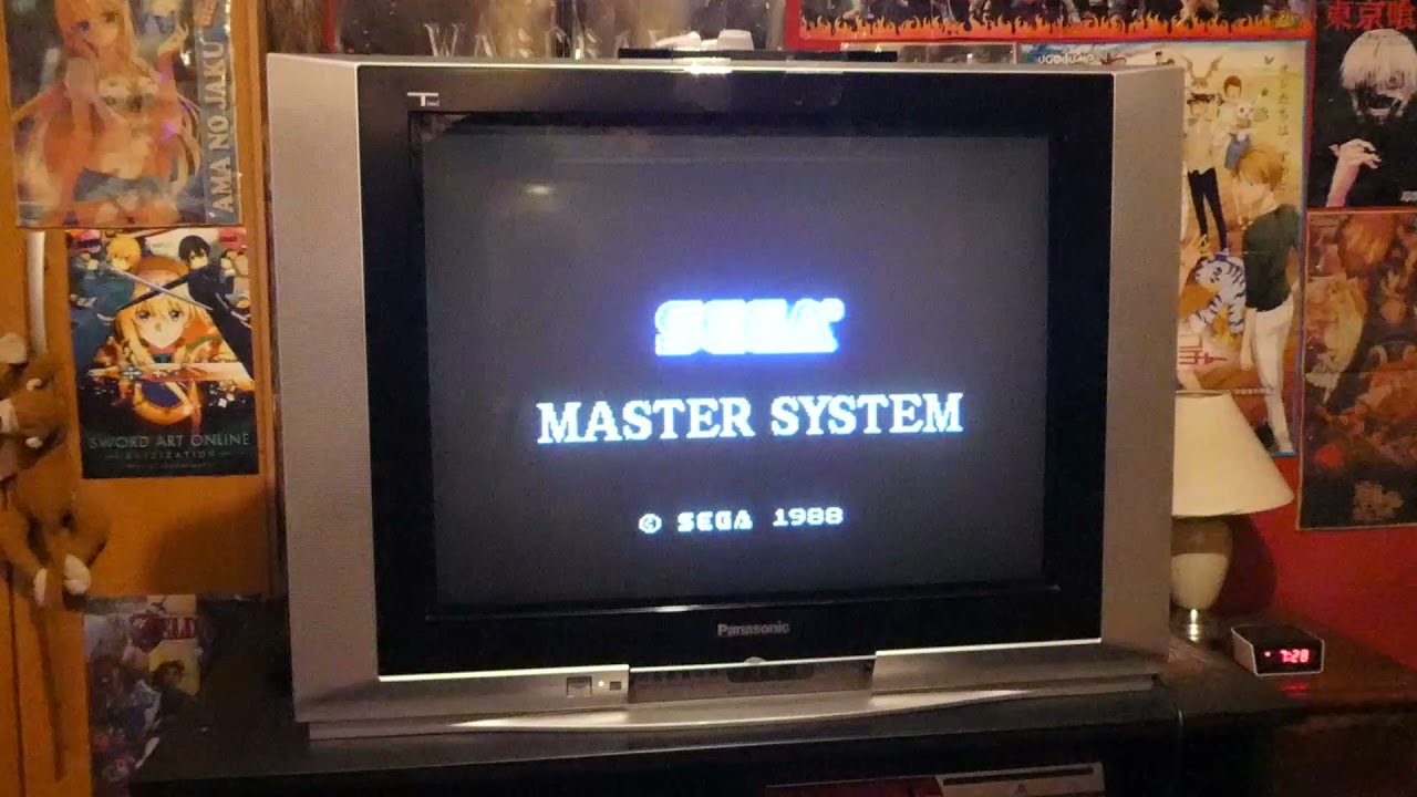 Sega Master System Startup - YouTube