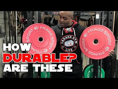 Did I Pick A Winner With This Christmas Gift For My Wife? Fringe Sport Pink Flamingo Bumper Plates