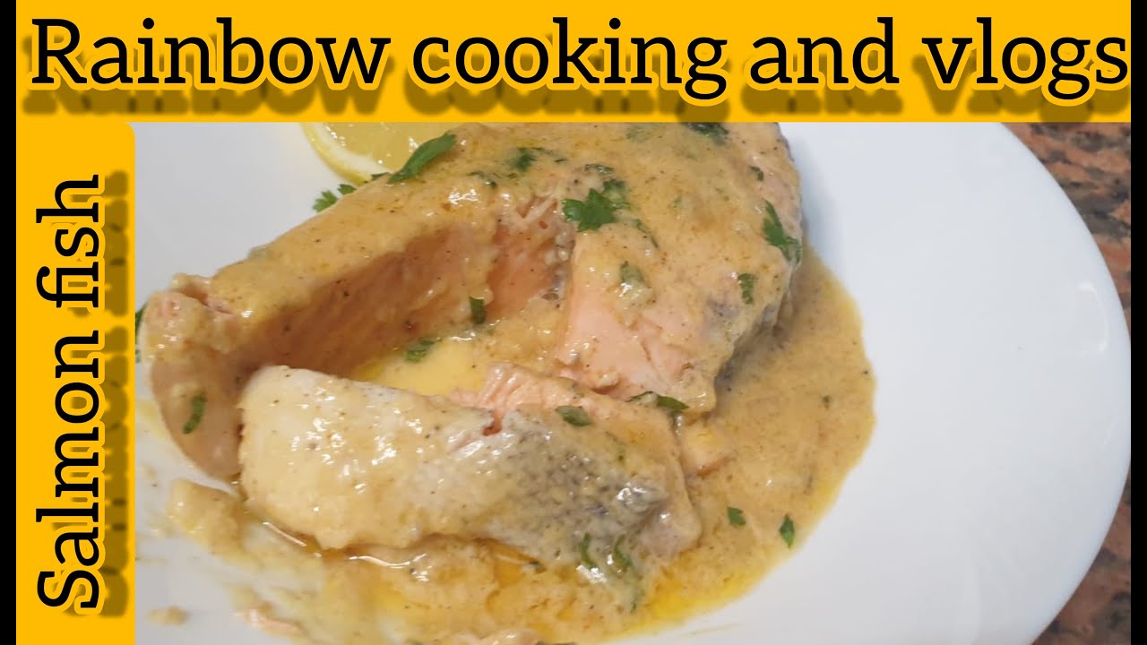 Salmon Fish recipe/Easy Pan Seared Salmon Recipe with Lemon Butter ...