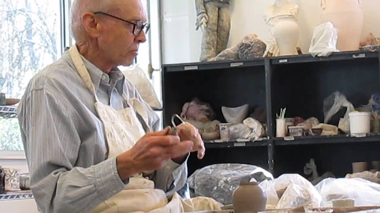 Michael Simon Pottery Demonstration - YouTube