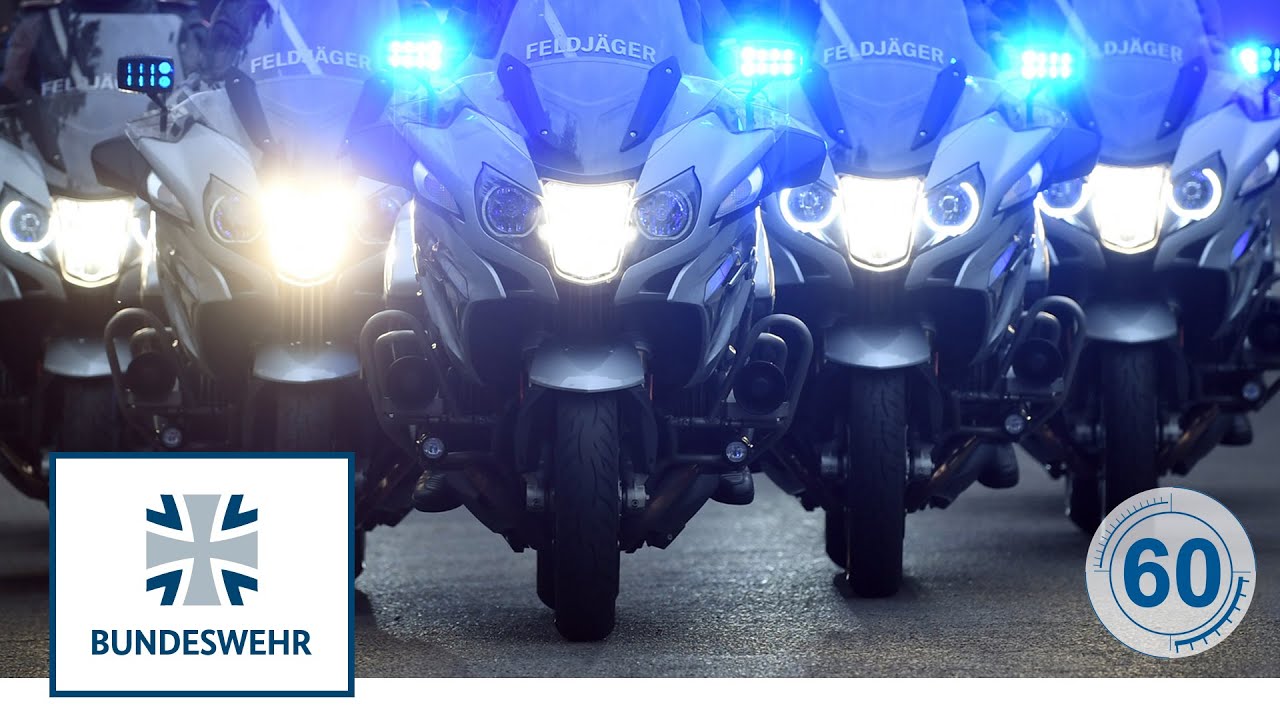 60 Sekunden I Feldjäger-Motorrad BMW R1200 RT I Bundeswehr - YouTube