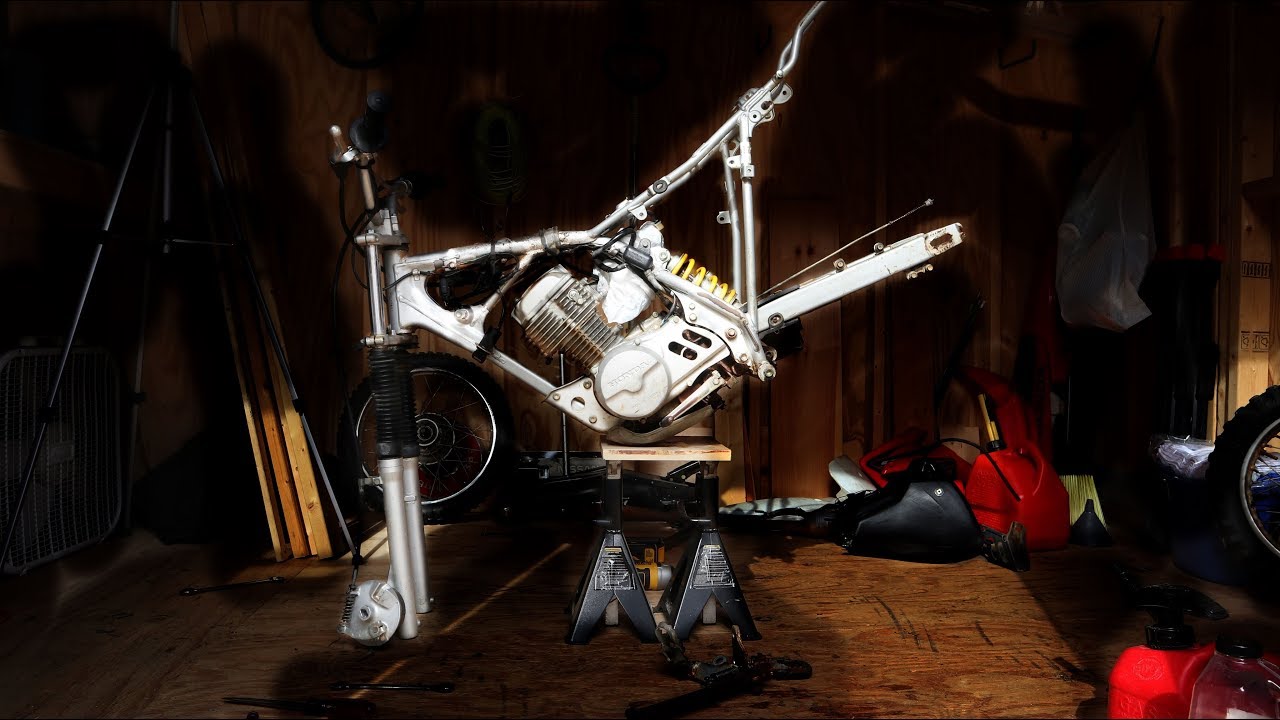 Build Series Ep. 3 - Tear Down! (Honda CRF80F) - YouTube