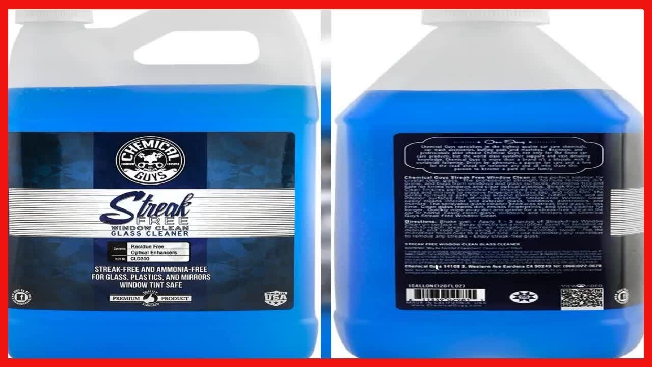 Chemical Guys Streak Free Window Clean Glass Cleaner