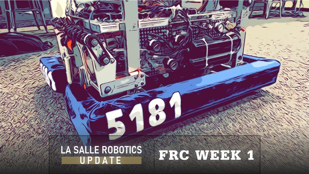 Robotics Update: 2021 FRC Week 1 - YouTube