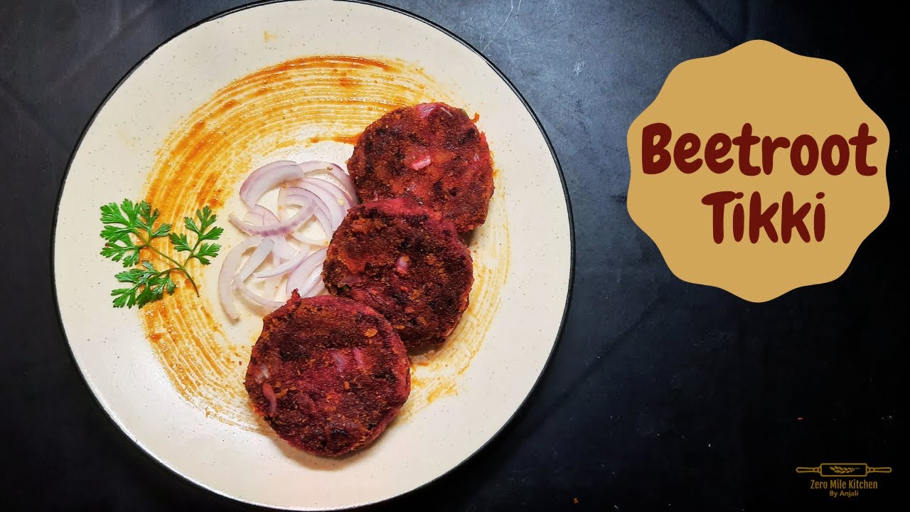 beetroot cutlet recipe | beetroot tikki recipe | how to make beetroot ...