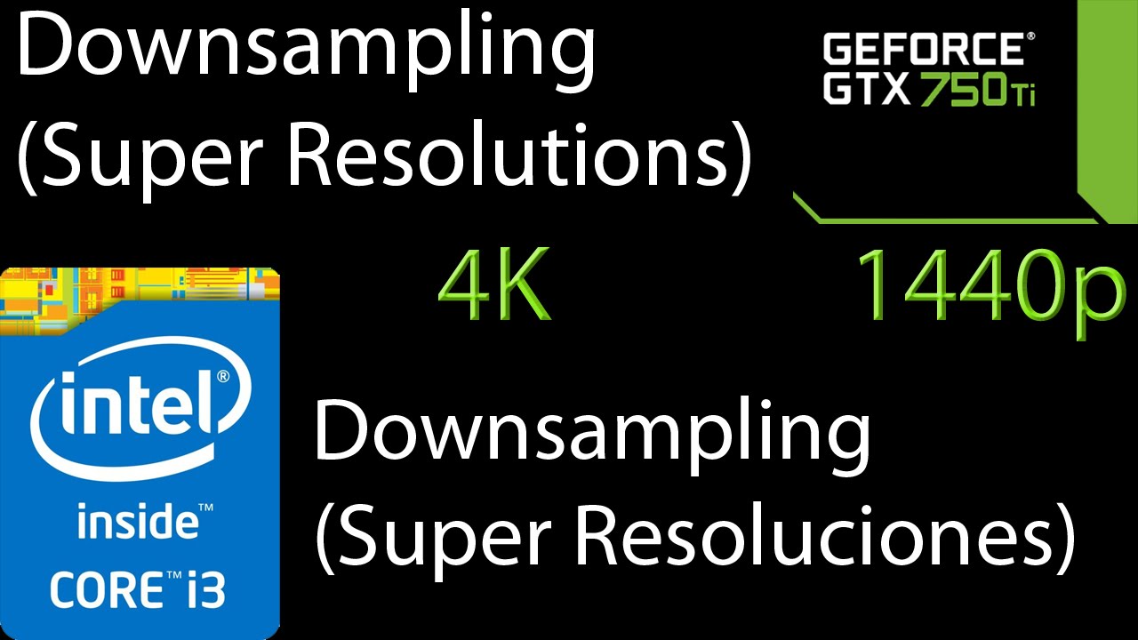 Downsampling Tutorial Super Resolutions Tutorial De Downsampling Super Resoluciones Youtube