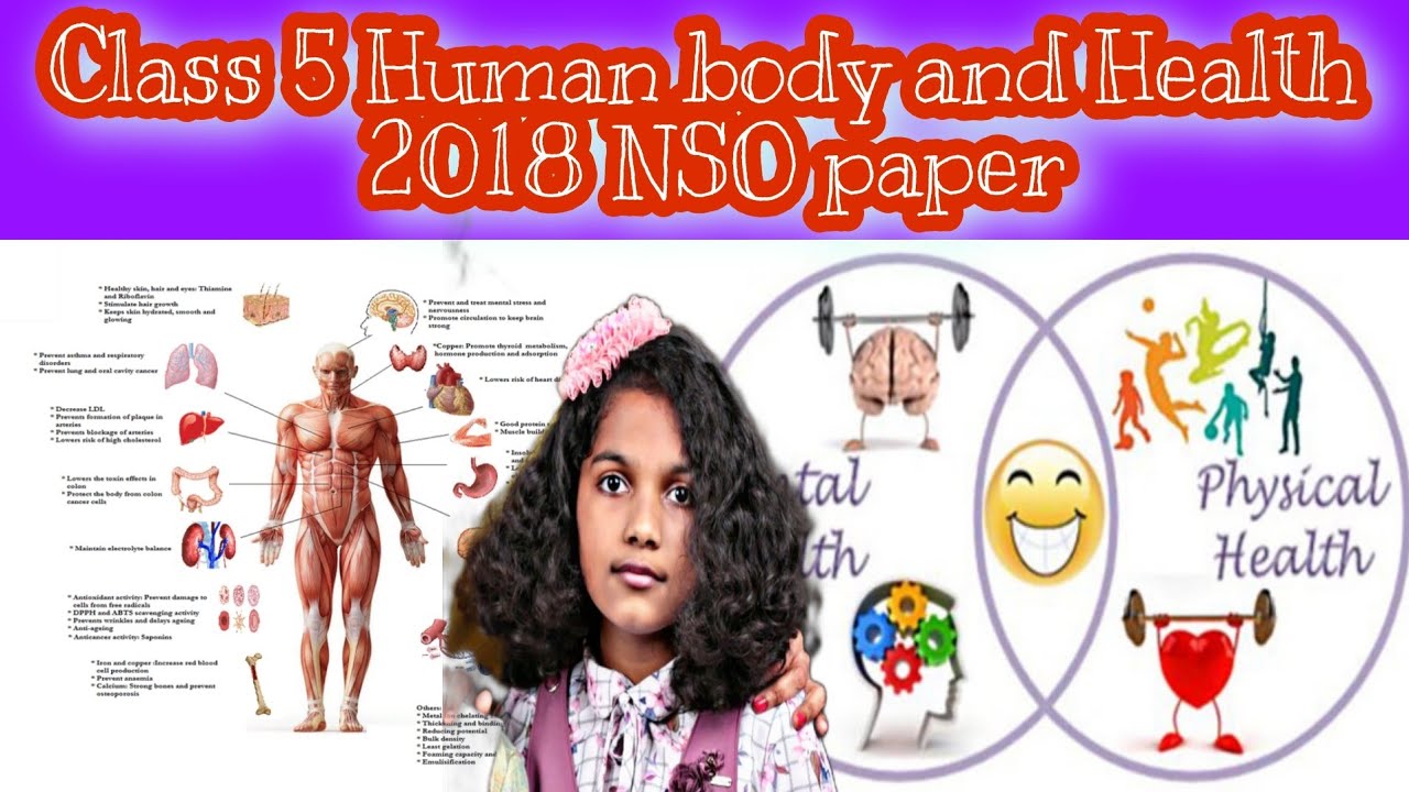 Class 5 science Human body and health NSO 2018 paper - YouTube