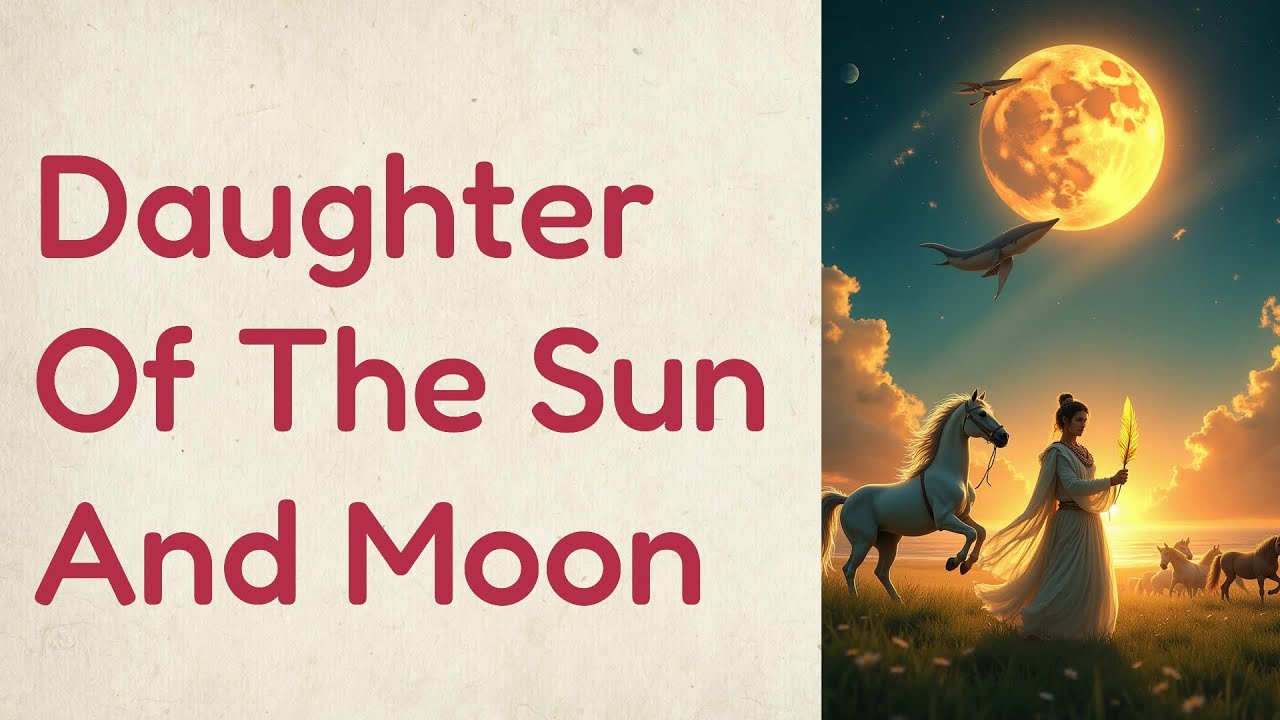 Daughter Of The Sun And Moon, Learning English For Beginners With Tales - YouTube