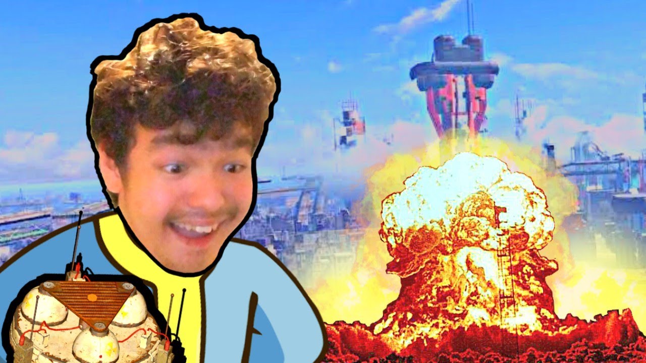 EXPLODING 10,000 NUKE MINES!! | Fallout 4 Mods - YouTube