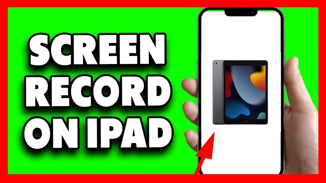 iPad 9th generation: How to screen record on iPad - YouTube