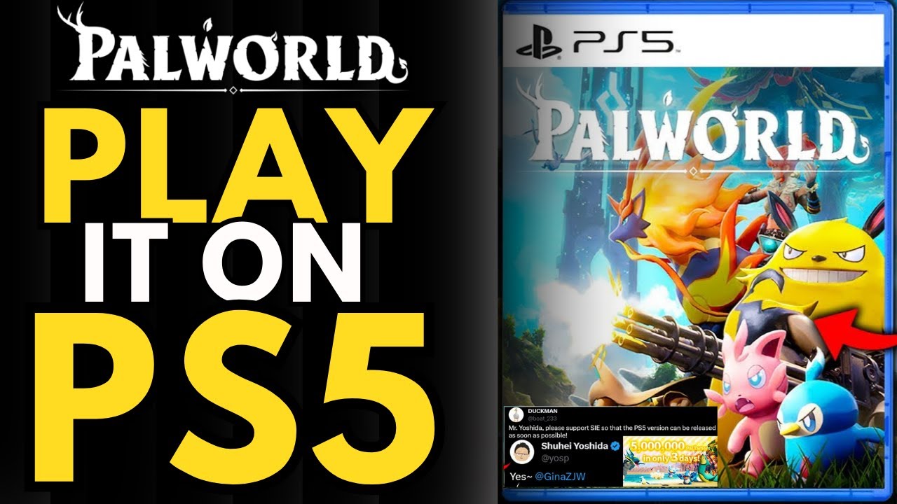 How To Get Palworld On PS4/PS5 | PALWORLD on PS4/PS5 Gets a HUGE Update ...