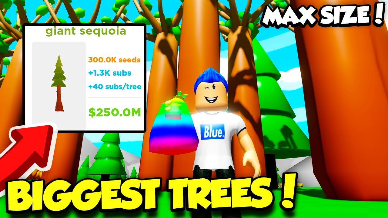 I Planted The BIGGEST TREE IN THE GAME And Gained 30,000 SUBSCRIBERS In ...
