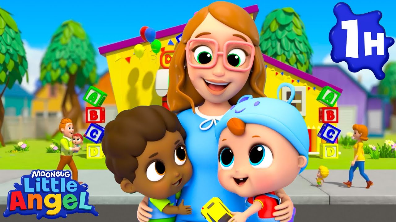 Learning Fun at School & Playground 🎒 | Nursery Rhymes for kids ...