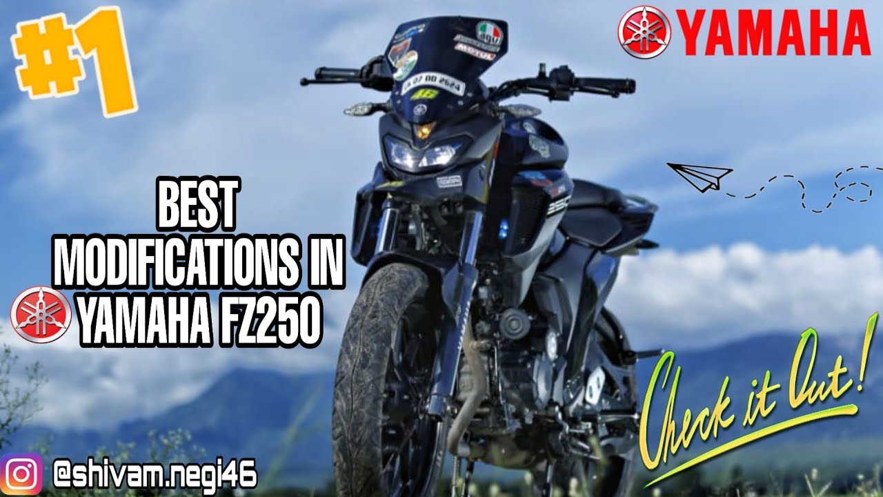 Uttarakhand First Modified Yamaha Fz25 Youtube