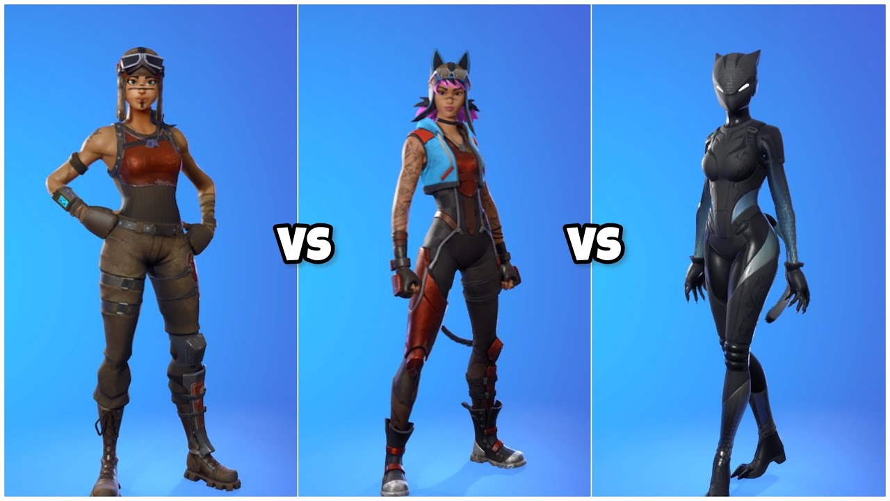 Renegade Lynx Vs Renegade Raider Vs Lynx Skin with Dances & Emotes ...