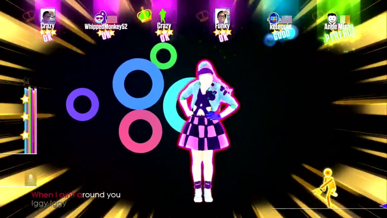 Just Dance 2015 Ariana Grande Problem 5 star - YouTube