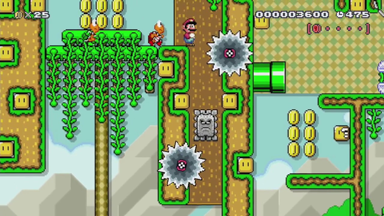 The Great Mushroom Kindom Forest by Saauna - SUPER MARIO MAKER - NO ...