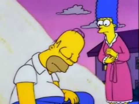 Homero se duerme y dice boludeces (doblaje de los Simpsons) : argentina