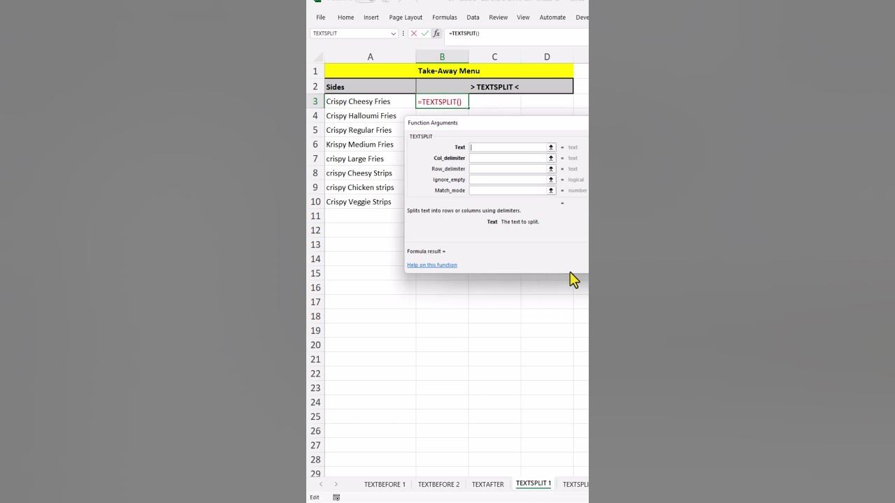 Excel 365 Most Wanted Text Functions Excelfunction Excel Exceltips Youtube