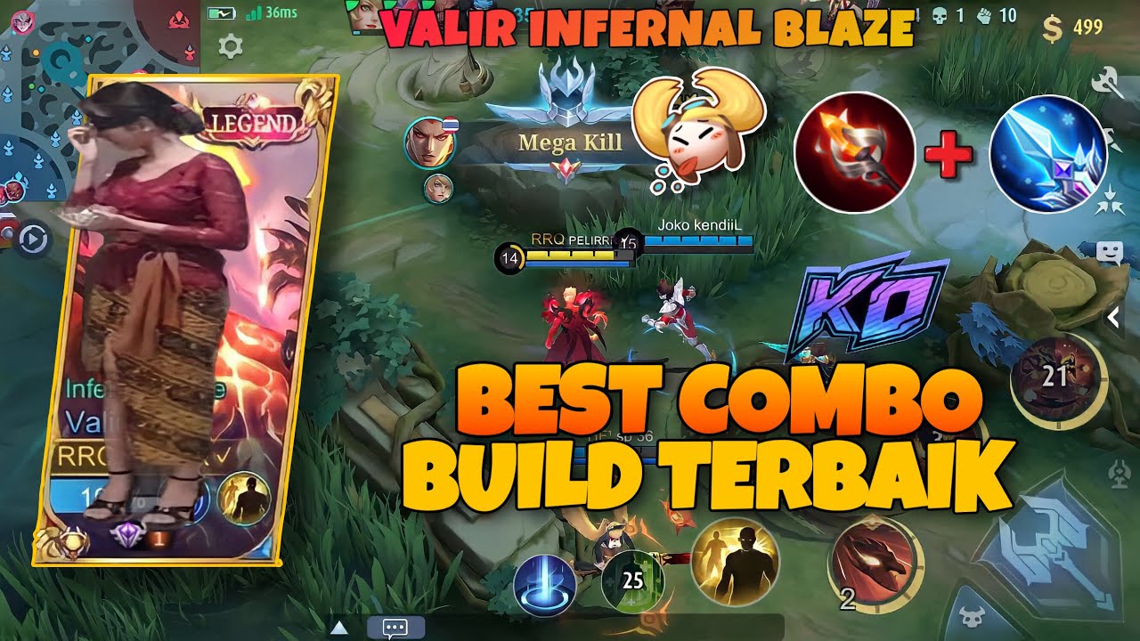 VALIR KEBAYA MERAH!! Build Tersakit 2022 Solo Ranked - Mobile Legends ...