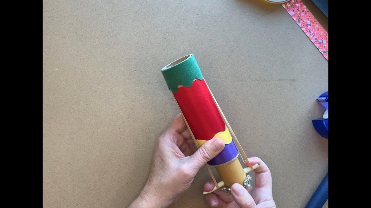 Cardboard catapult tutorial - YouTube