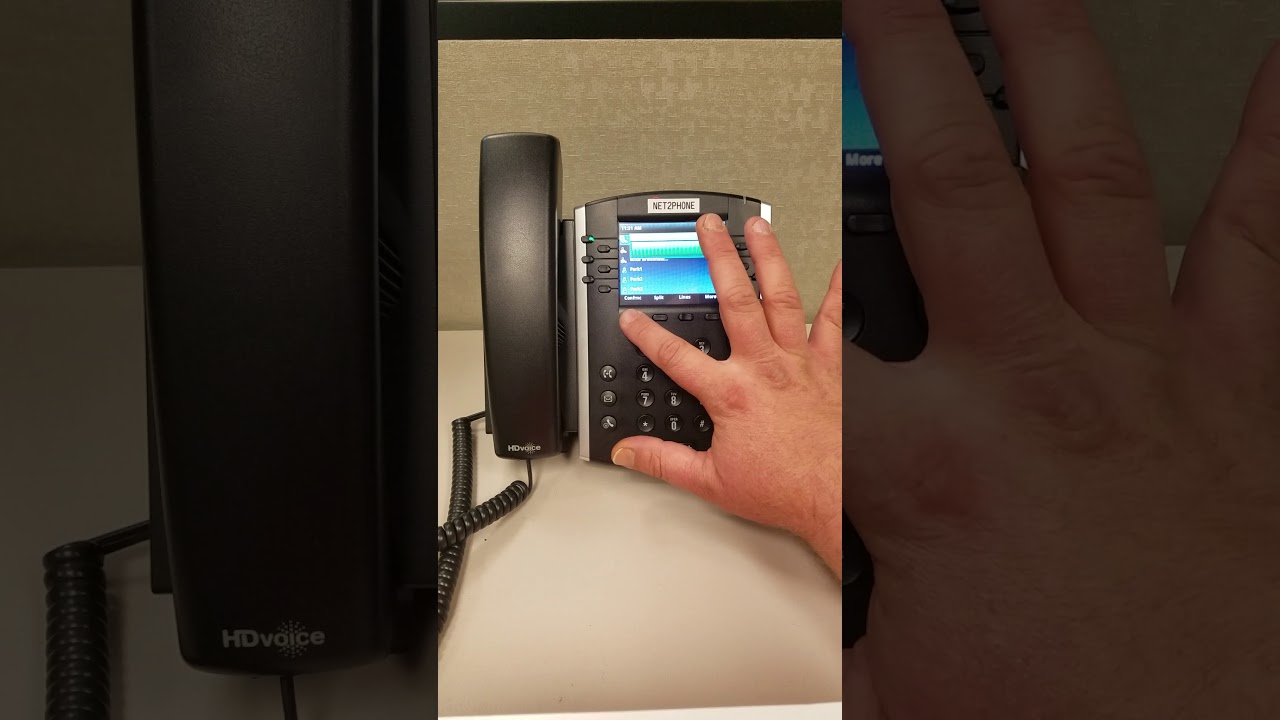 Net2Phone - Phone User Training Polycom VVX411 - YouTube